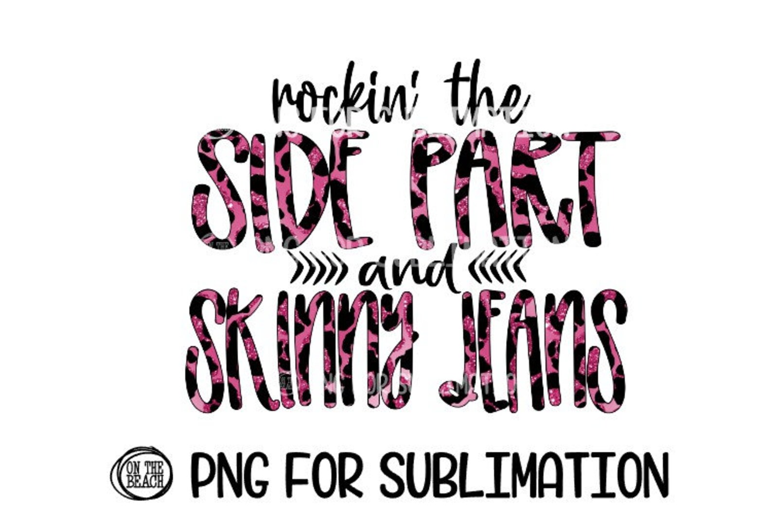 Side Part Skinny Jeans Side Part Png Skinny Jeans PNG - Etsy