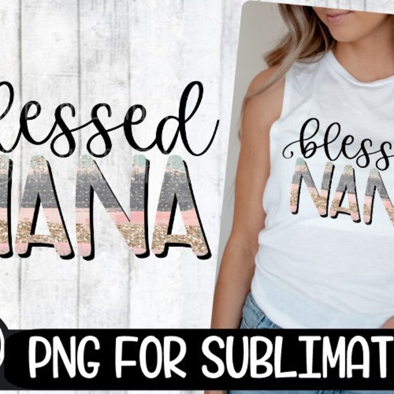 Blessed Nana - Etsy