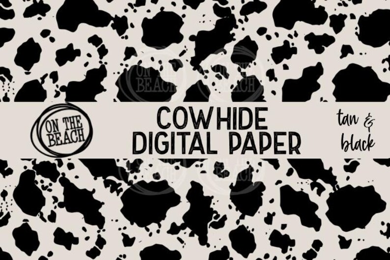 Cowhide Bundle Digital Paper PNG, Cowhide Bundle, Cowhide Digital Paper ...
