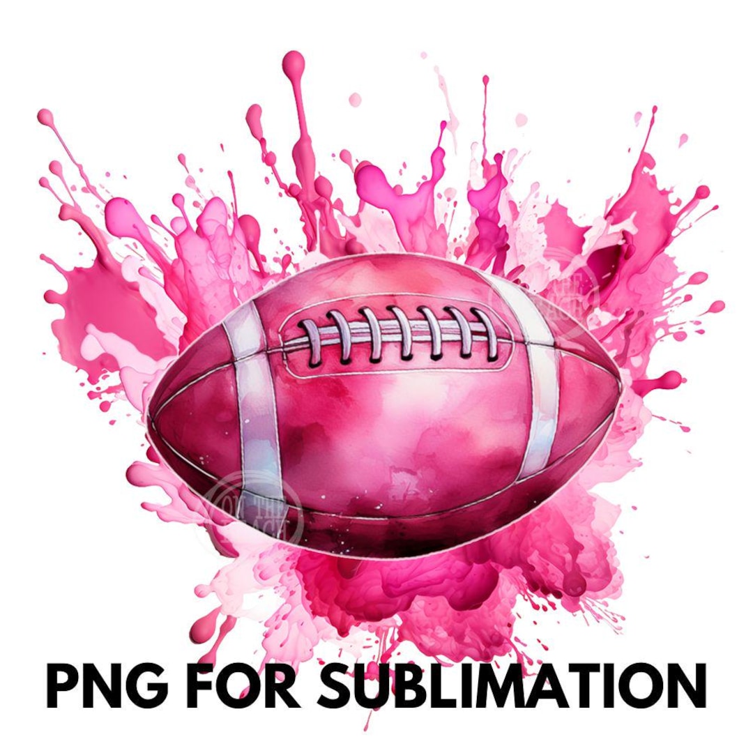 Pink Football Background PNG Friday Night Football Mom PNG Senior ...