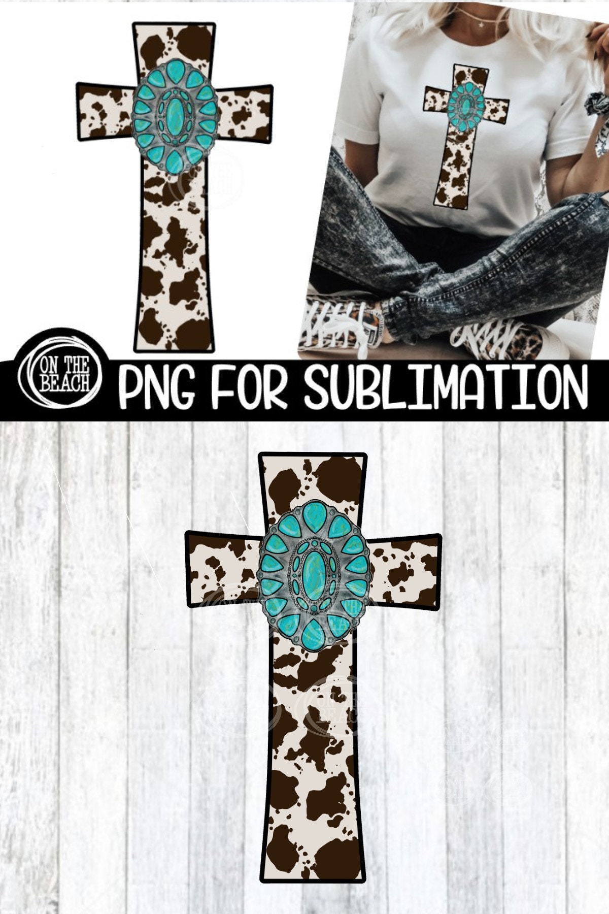 Cross Cross Png Cross Sublimation Cowhide Cowhide - Etsy
