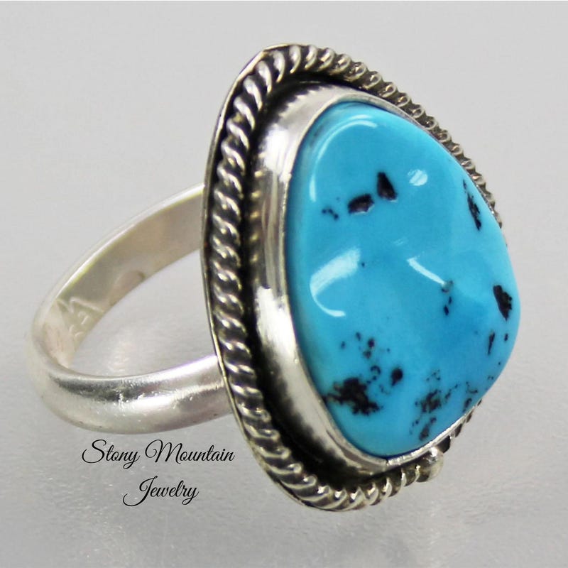 Handmade Turquoise Ring - Etsy