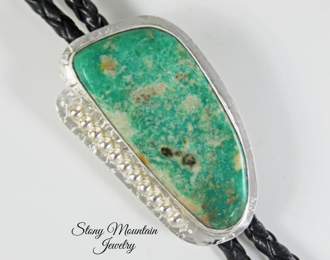 Kingman Turquoise Bolo Tie, Custom Western Bolo Tie for Men or Women ...