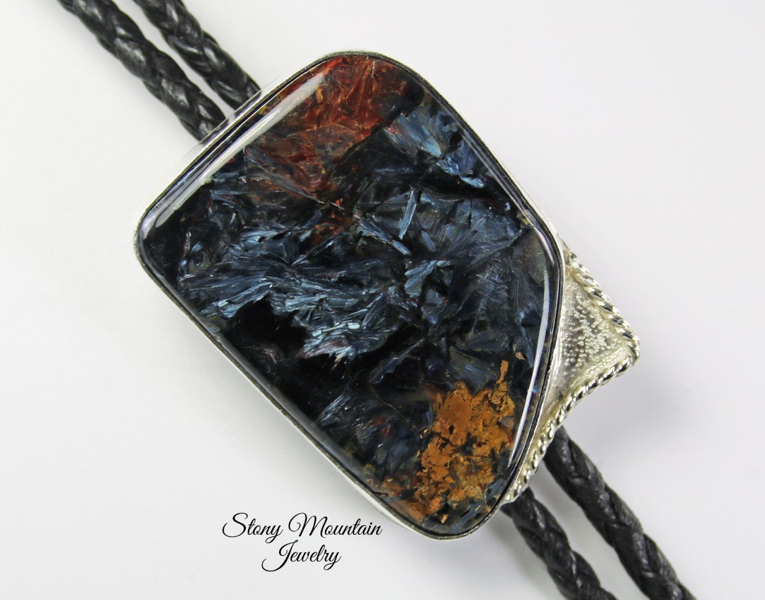 Designer Bolo Tie, Modern Chatoyant Pieterste Wedding Bolo Tie, Flashy ...