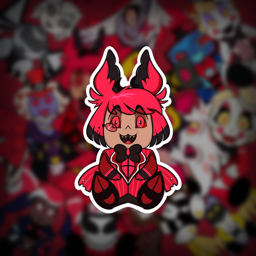 Inspired Alastor Kiss-cut Vinyl Decal - Etsy