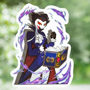 Helluva Boss Inspired Stolas Kiss-cut Vinyl Decals - Etsy