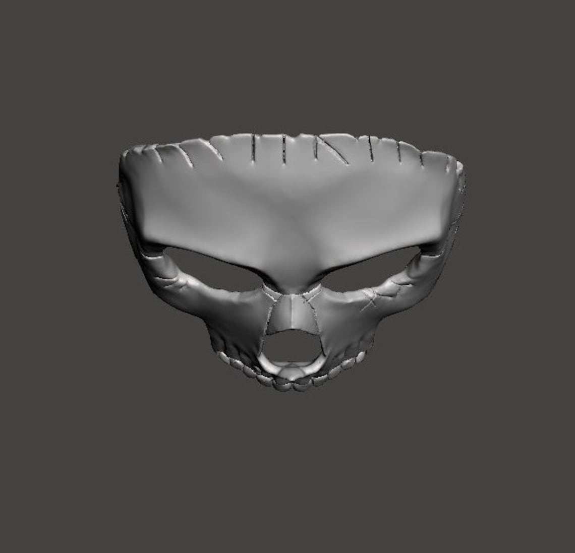 Ghost Mask 3D File - Etsy