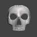 Ghost Mask 3D File - Etsy