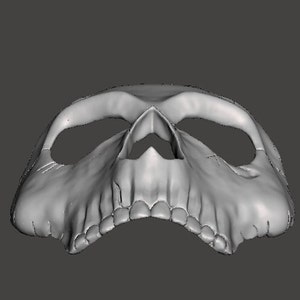 MW2 Ghost Mask 3D STL File - Etsy