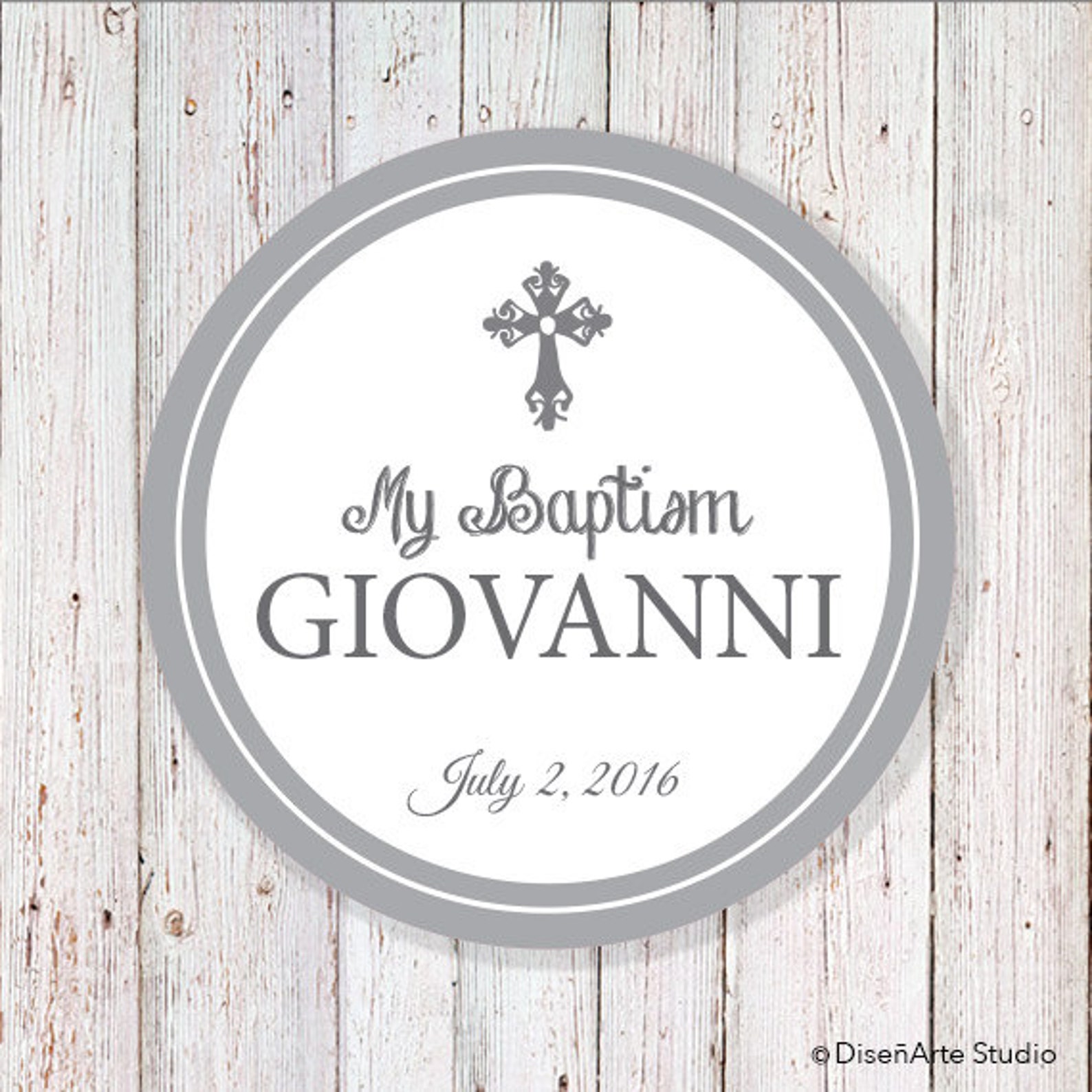 My Baptism - 2" Round Labels (DIGITAL FILE) - Etsy