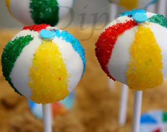 Beach cake pops | Etsy