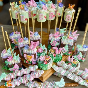 4 Dozen Party Package, Enchanted Forest Cake Pops, Fairy Cake Pop ...