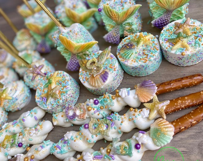 Under the Sea Cake Pop Party Package, Under the Sea Oreos, Under the ...