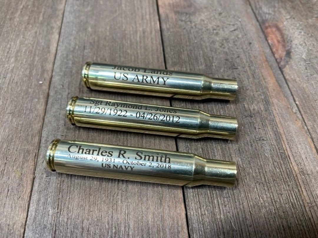 Three-volley Salute Military Burial Tribute Brass Shell Casing ...