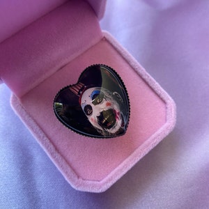 Heart Shape 25mm Rings - Etsy