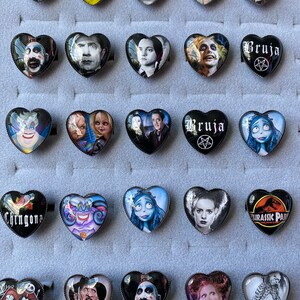 Heart Shape 25mm Rings - Etsy