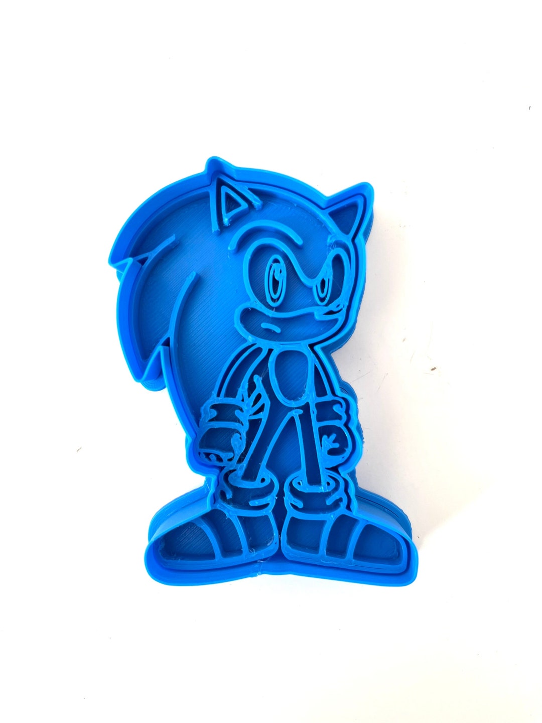 Sonic the Hedgehog Cookie Cutter Icing Stamp Embosser / Fondant / Icing ...