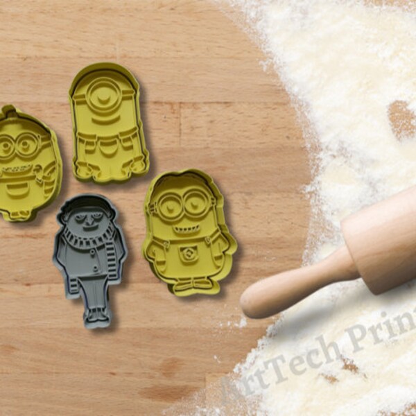 Minion Cookie Cutter - Etsy