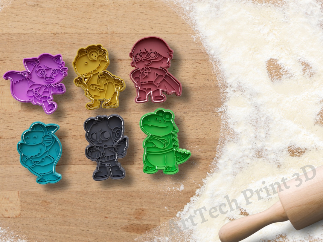 Ryans World Cookie Cutter Set of 6 - Etsy