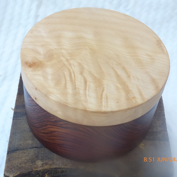 Wood Turned Box - Etsy