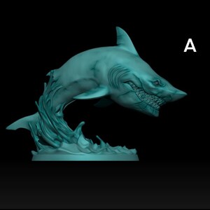 Sharks!! Hammer Head, Great White, Reef and Hunter - Sized Large or ...