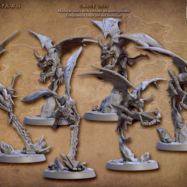 Quasit Familiar Miniature - Etsy