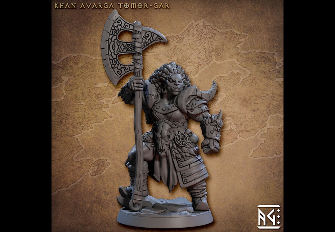 Female Orc Chieftess, Barbarian, Fighter, Paladin, Clan Leader, Medium ...