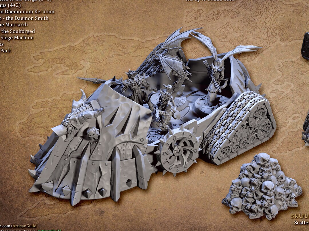 Infernal War Machine! Huge or Gargantuan Sized for Dnd 5e - Etsy