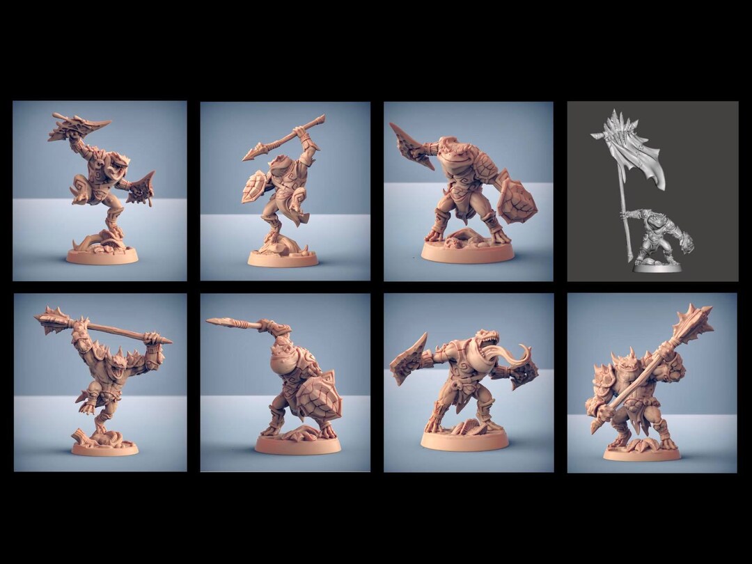 Frog Folk/ Grung for Dungeons and Dragons 5e - Etsy