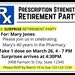 Customizable Pharmacy Retirement Surprise Invitation Pharmacist RX ...