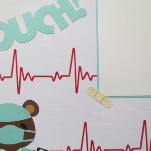 Ouch! - Doctor - Hospital - Surgery - Single Page Premade Scrapbook ...