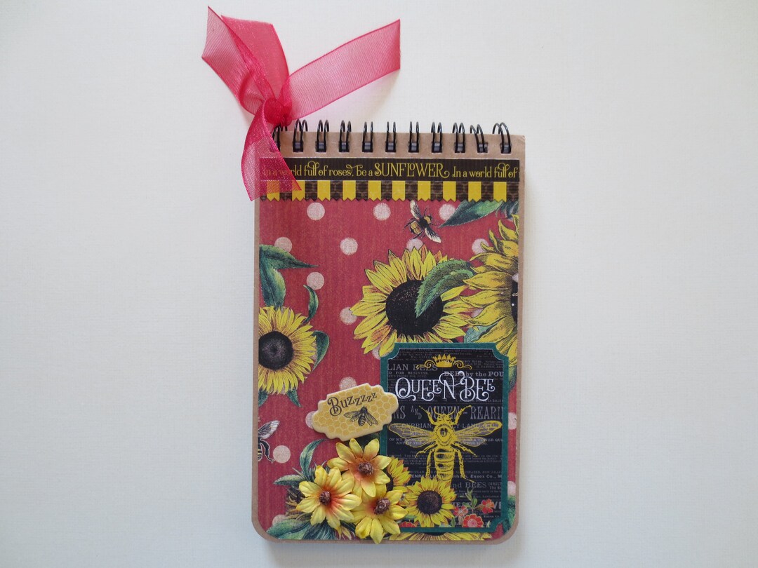 Graphic 45 Let It Bee - Decorative Notepad - 6"x4" - Queen Bee ...