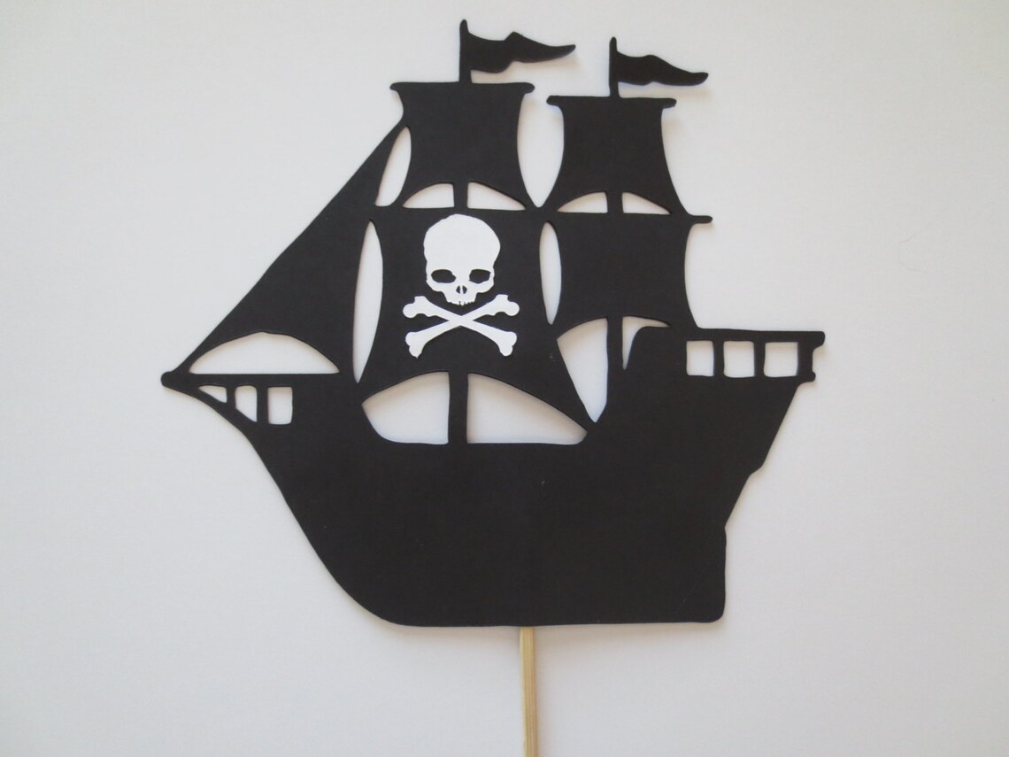 Pirate Ship Cake Topper Centerpiece - Etsy