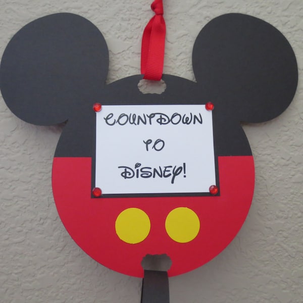 Mickey Chain Countdown Cricut - Etsy