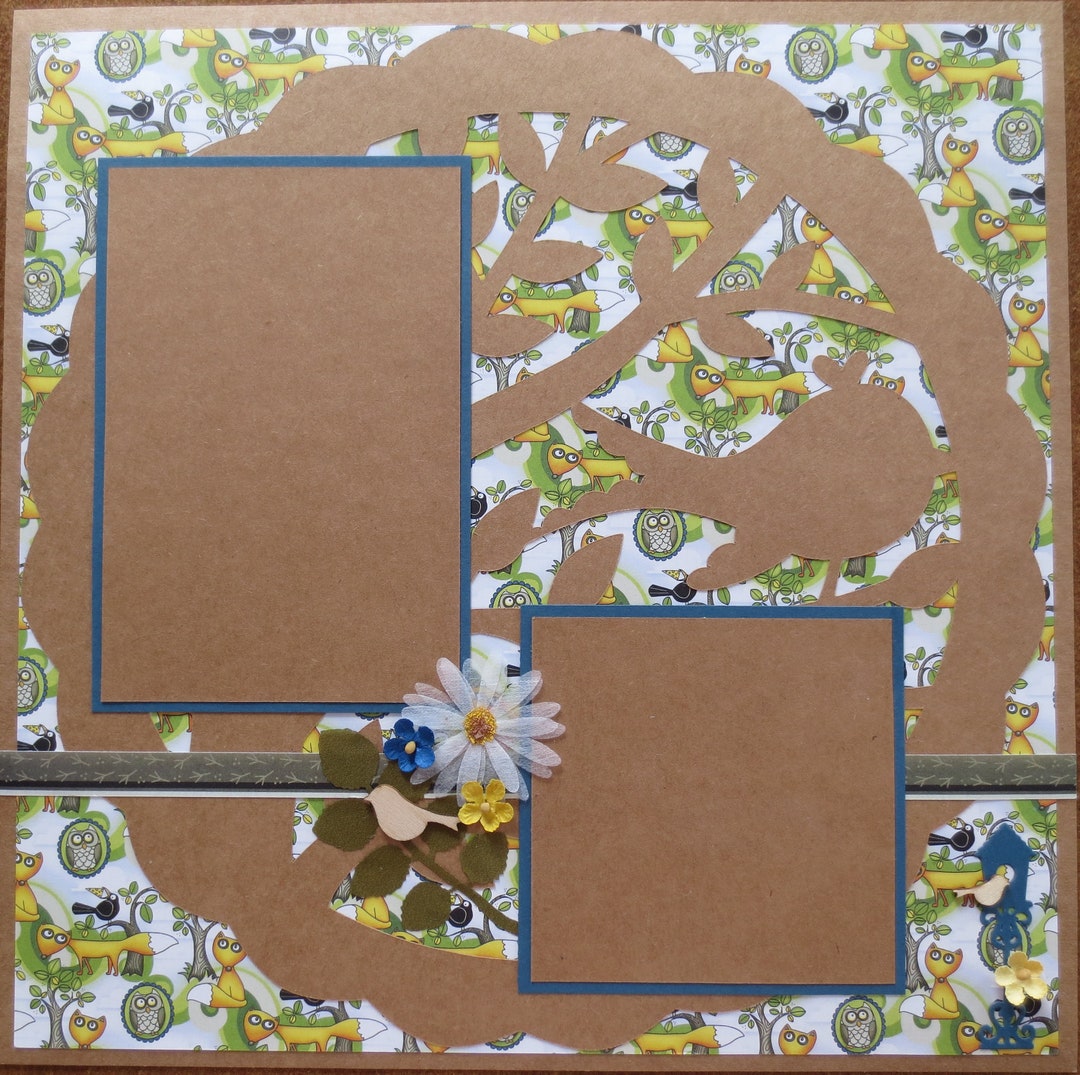 A Little Birdie - Spring - Summer - Bird - Park - Bird House - Premade ...