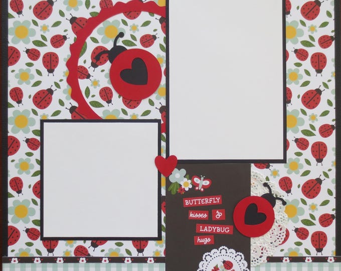 Lady Bug Hugs - Butterfly Kisses - Love Bug - Ladybug - Single Page ...