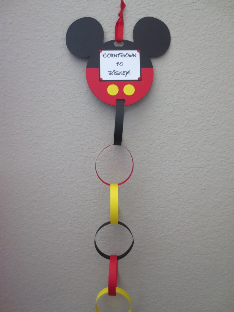 Countdown to Disney Mickey Mouse - Etsy