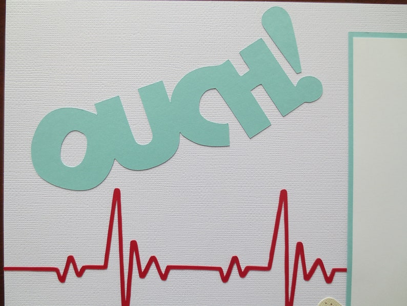 Ouch! - Doctor - Hospital - Surgery - Single Page Premade Scrapbook ...