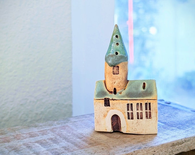 Pottery Houses, Miniature Ceramic Houses, Mother's Day Gift, Small ...