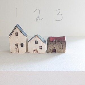 Little House, Pottery House, Tiny House, Miniature House, Ceramic ...