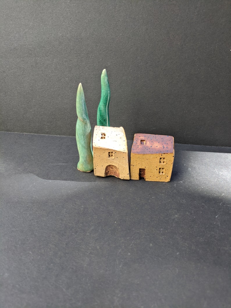 Mini Tree Cypress Miniature Trees Small Trees Dollhouse - Etsy