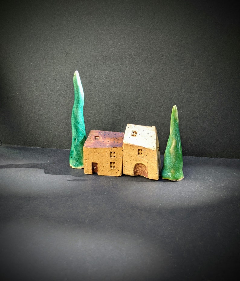 Mini Tree Cypress Miniature Trees Small Trees Dollhouse - Etsy