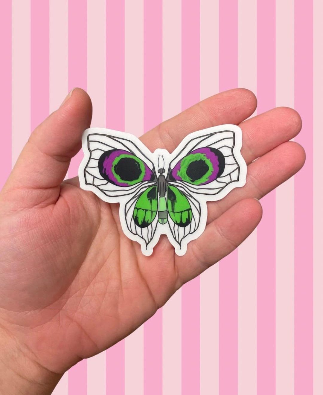 Jinx Arcane Inspired Firelight Clear Sticker - Etsy