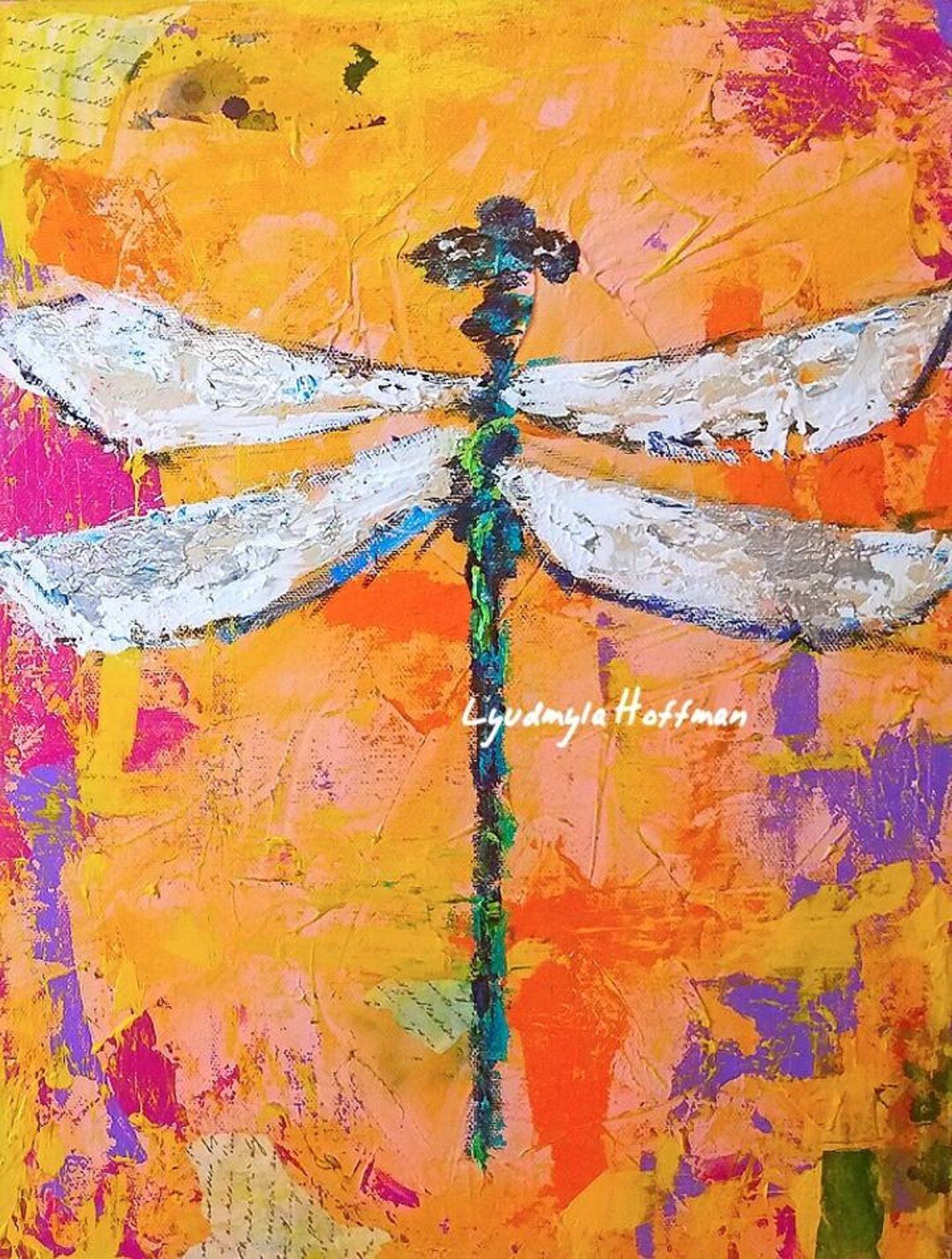 Dragonfly Limited Edition Signed Print 8x10 or 11x14 - Etsy