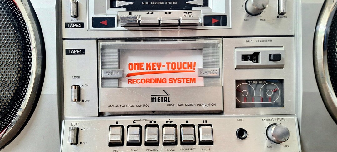 New Conion C100 Boombox Tape Door Sticker - Etsy