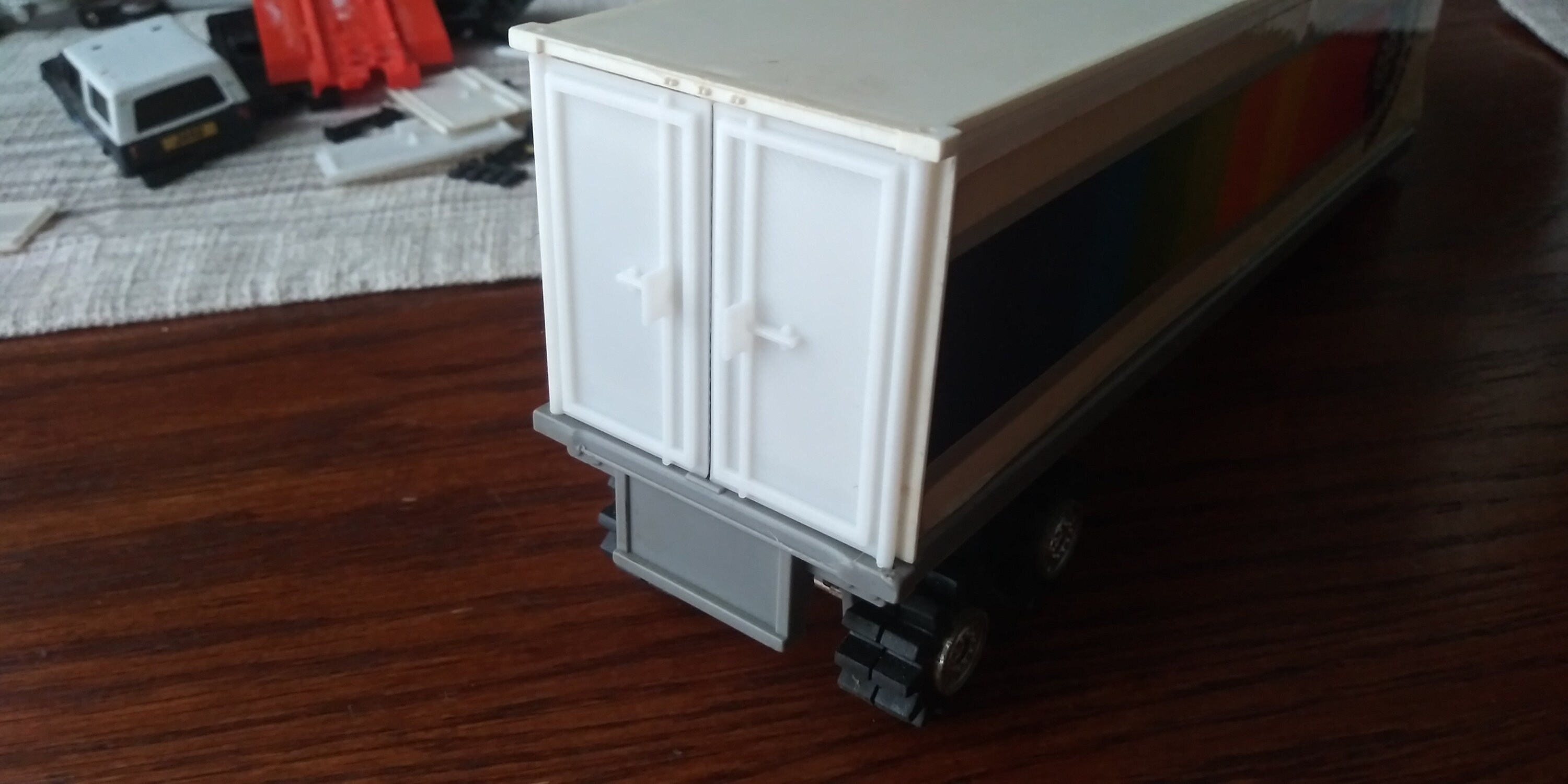 3D Printed White Stomper Doors for Semi Truck Trailer (color Choice) - Etsy