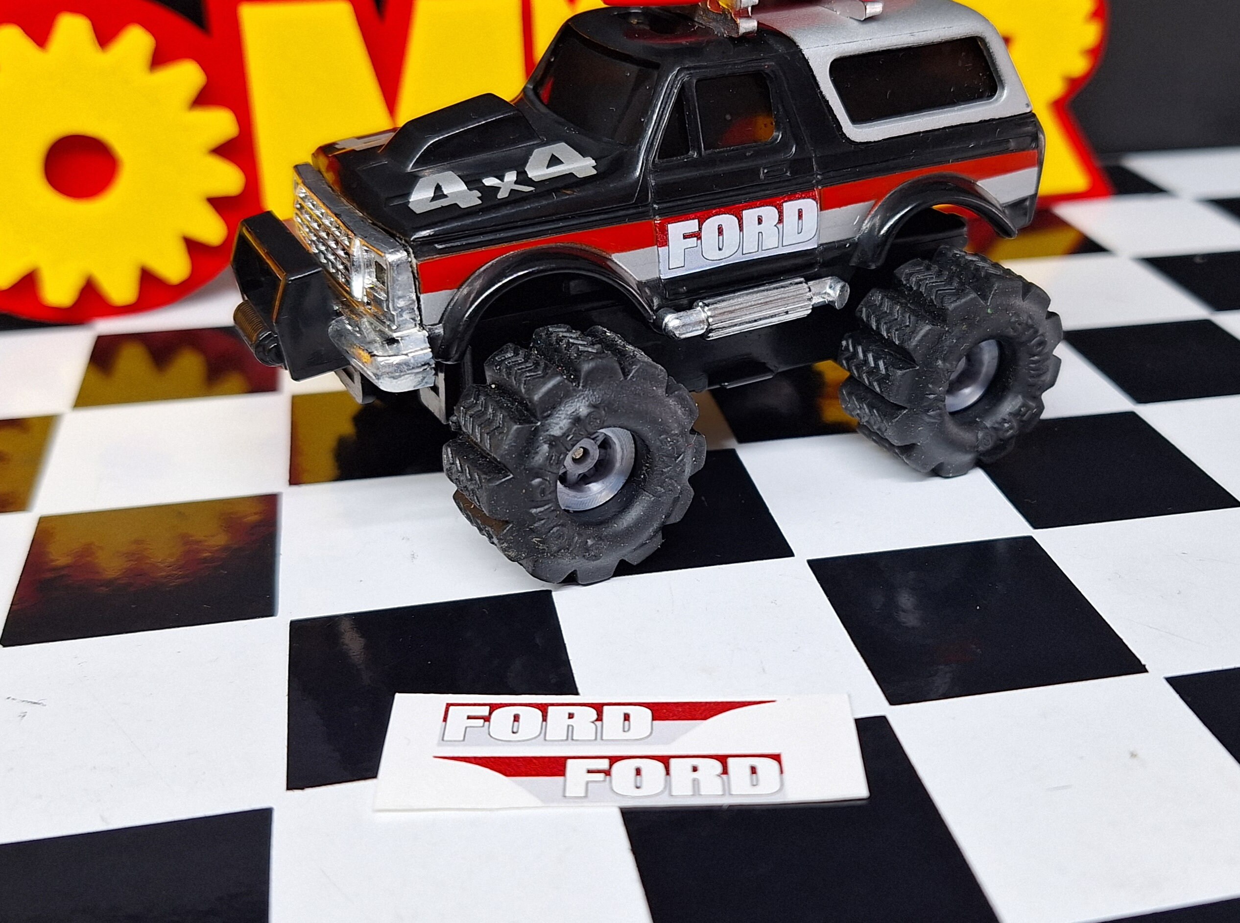 Waterslide Decals Stomper ford Bronco Decal SET 1:43 Scale - Etsy