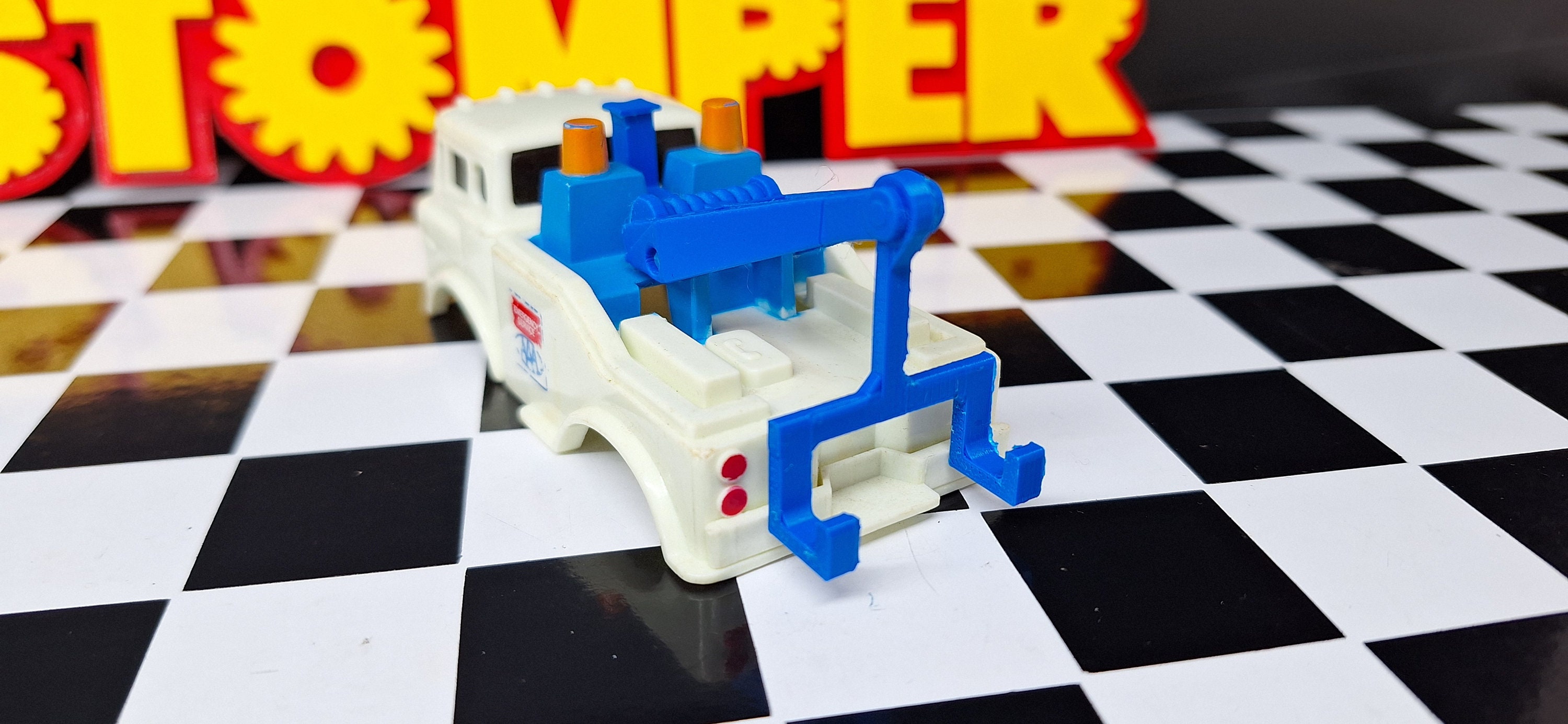 3D Printed Workx4s Tow Hook and Boom for Stomper Tow Truck 4x4s - Etsy