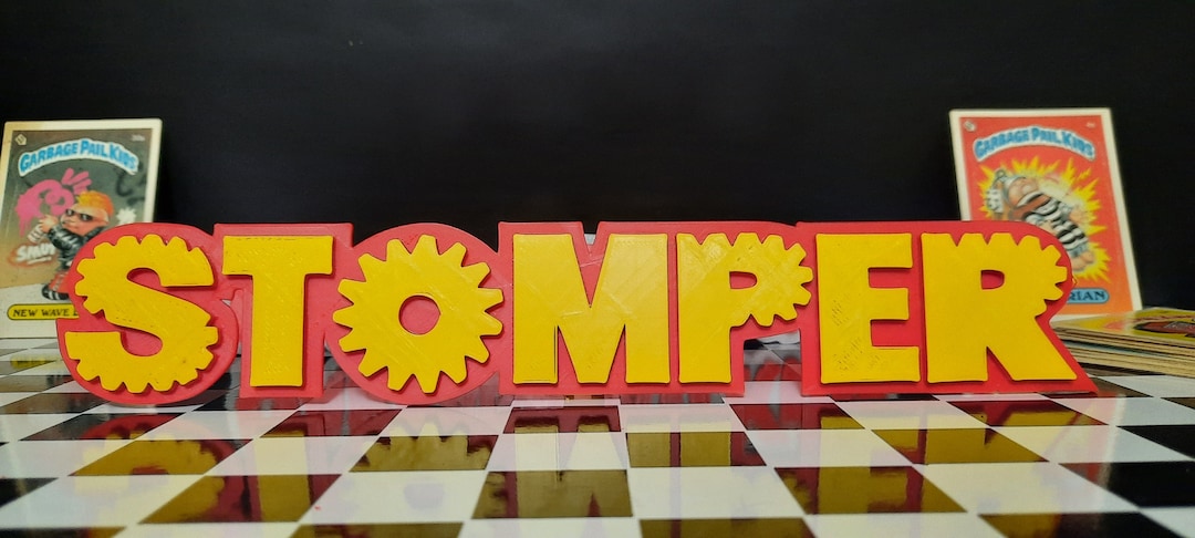 3D Printed 10" Stomper Sign - Etsy