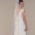 Classic Cut Hip Length Veil With Thin Flat Satin Ribbon Edge | Thin ...